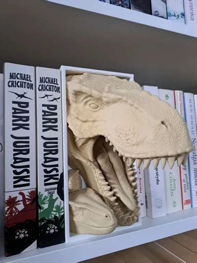 Jurassic Park Book Nook And Wall Mount Free 3d Print Model Makerworld