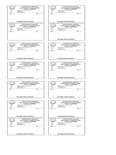Format Etiket Putih Dan Biru Pdf