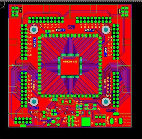 Idravr128 Atmega128 Board · Idr