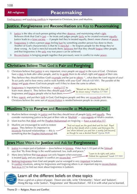 Gcse Grade 9 1 Religious Studies Aqa A Complete Revision And Practice C