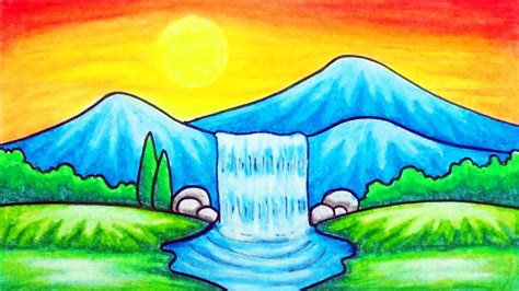 Scenery Drawing For Beginners Lalafswap
