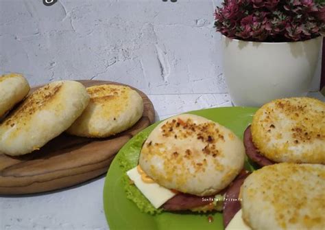 Resep 359 English Muffin No Oven Egg Less Oleh Santhywi Priyanto