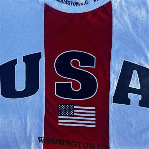Vintage Washington Dc Usa Shirt Mens Xxl All Items Depop