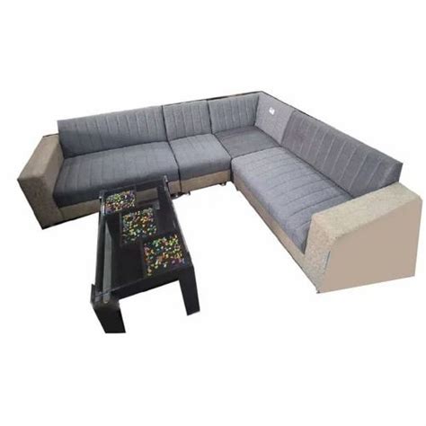 Seater Wooden Sheesham Wood L Shape Sofa Set At Rs Set In Ahmedabad ID