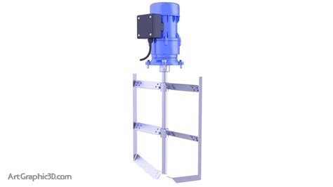 Frame Agitator 3d Model Download