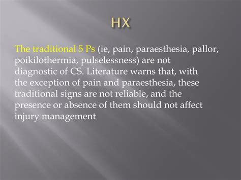 Ppt Compartment Syndrome Powerpoint Presentation Free Download Id