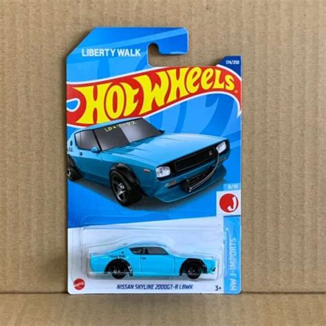Jual Hotwheels Liberty Walk Nissan Skyline 2000gt R Lbwk Biru Lot K