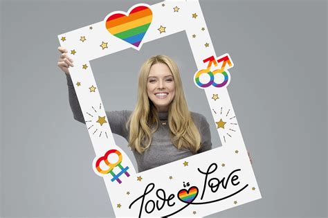 Pride Selfie Frame Etsy