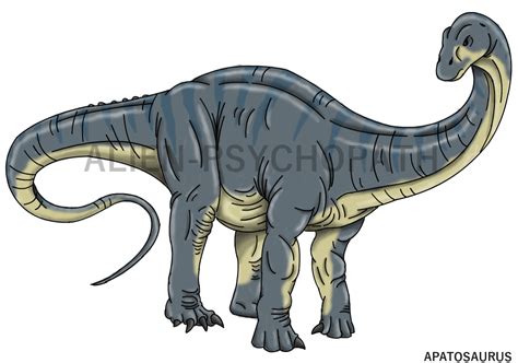 Jurassic World Apatosaurus By Alien Psychopath On Deviantart
