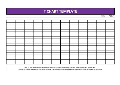 T Chart Template Are You Looking For Blank T Chart Templates Download This Free Printable T