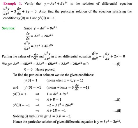 Education Is The Key To Success Unit 10 Differential Equations