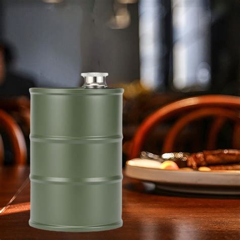 Beer Barrel Wine Flasks For Liquor Whiskey Alcohol Pot Flask Sealing