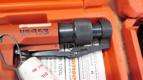 Ramset Red Heart Viper Actuated Tool And Ramset D60 Fastening Tool Oahu Auctions