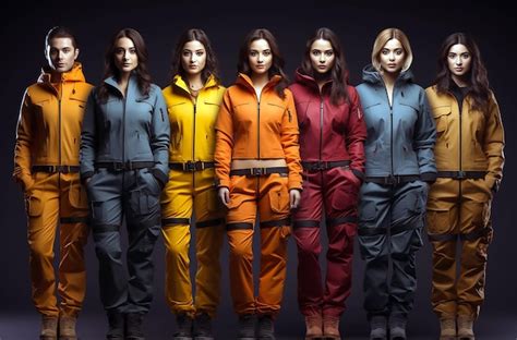 Premium Ai Image A Group Of People In Different Professions