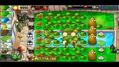 Plants Vs Zombies Survival Pt Youtube