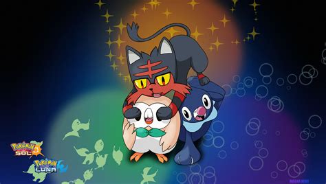 Rowlet Popplio And Litten Pokemon Drawn By Magnaneko Danbooru