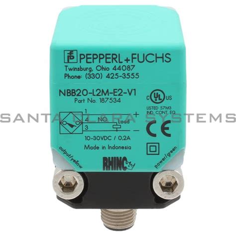 Nbb20 L2m E2 V1 Pepperl Fuchs Inductive Sensors Santa Clara Systems