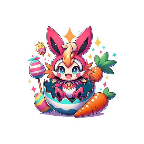 Pokemon Easter Egg Digital Png File Inspire Uplift