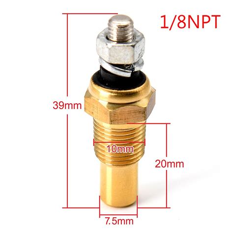 Water Temperatuur Sensor 1 8 Npt Water Temp Sensor Vicedeal