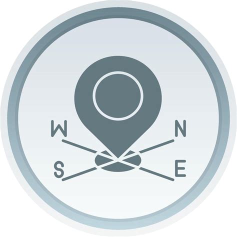 Corrdinate Solid Button Icon 38517760 Vector Art At Vecteezy