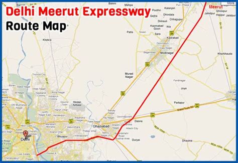 Delhi Meerut Expressway Route Map Toll Rates Connectivity And More