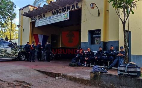 Diario Hoy Destituyen A Jefe De Policía De Amambay Tras Asesinato De