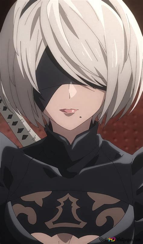 NieR Automata Ver1 1a Anime Yorha No 2 Type B 4K Wallpaper Download