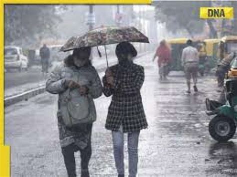 Weather Update Imd Predicts Rain Snowfall In Several States Check