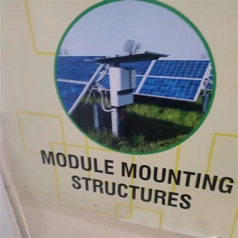 Solar Mounting Structure Module Mounting Structure Manufacturer From Jaipur
