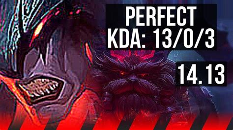 AATROX Vs ORNN TOP 13 0 3 Quadra Legendary 1500 Games EUW