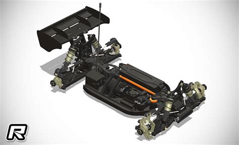 Red RC HB Racing E World Spec EBuggy