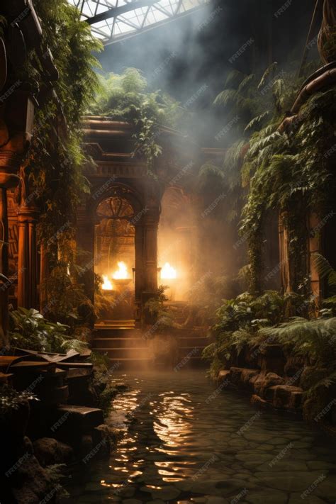 Premium Photo Traditional Russian Banya Sauna Experience Generative Ai