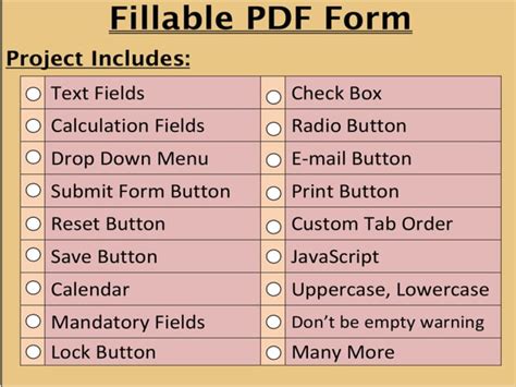 Do Professional Pdf Fillable Form Perfectly By Sh Fiverr