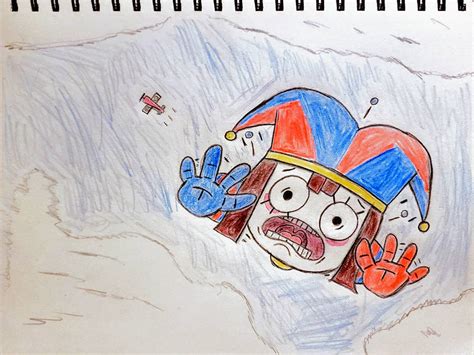 Free Fallin Pomni By Graylord791 On Deviantart