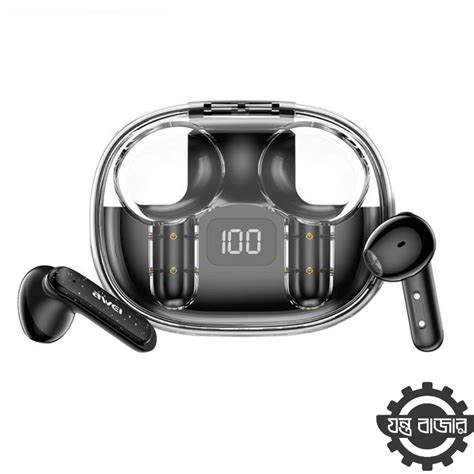 Awei T86 Enc Noise Canceling Earphones Wireless Bluetooth Earbuds