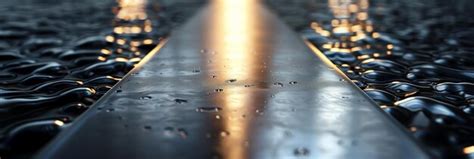 Rainy Night In The City Premium Ai Generated Image