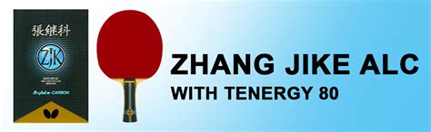 Butterfly Cmr189 Zhang Jike Alc Fl Blade With Tenergy 80 2 1 Red Black