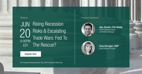 Alyssa Wheaton Mba On Linkedin Rising Recession Risks And Escalating Trade Wars Fed To The Rescue