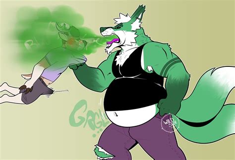 Rule 34 2023 Anthro Belly Big Belly Blush Bodily Fluids Bottomwear