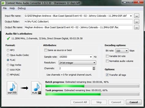 Download Context Menu Audio Converter V103174 Afterdawn Software Downloads