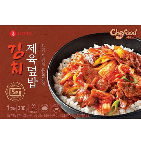 롯데 김치제육 덮밥 300g 홈플러스