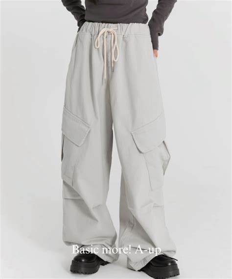 에이업 고퀄남녀공용 펄스 카고와이드팬츠6colors