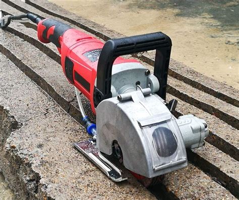 Huanyu Electric Wall Chaser Wall Grooving Machine 7500 Rpm 4000w 220v