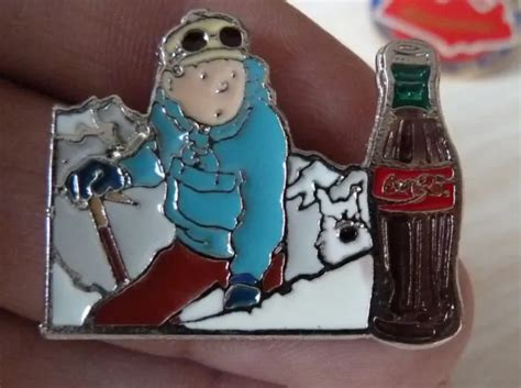 BEAU PIN S BD Tintin Et Milou Au Tibet Pub Bouteille Coca Cola EUR 16