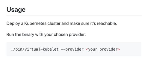 Love This Project But How Do I Install It · Issue 347 · Virtual Kubelet Virtual Kubelet · Github