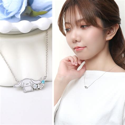 【楽天市場】シナモロール シナモン ネックレス 当店限定 サンリオ 限定 公式 オフィシャル キャラクター グッズ Sanrio ダイヤモンド