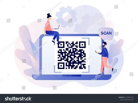 476 Man Scanning Qr Code Market Images Stock Photos Vectors Shutterstock