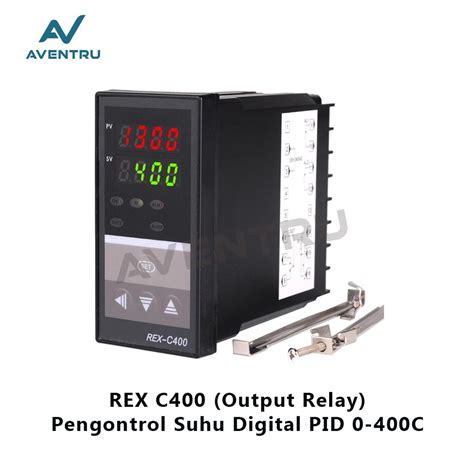 Jual Pid Rex C400 Temperature Thermostat Thermocouple Controller Output