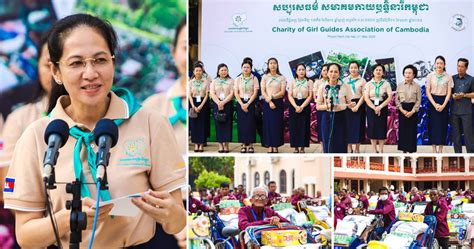 លោកជំទាវបណ្ឌិត ពេជ ចន្ទមុន្នី ហ៊ុនម៉ាណែត នាំយកអំណោយចែកជូនសមាជិកមូលនិធិត្រីចក្រយានយន្តកម្ពុជា