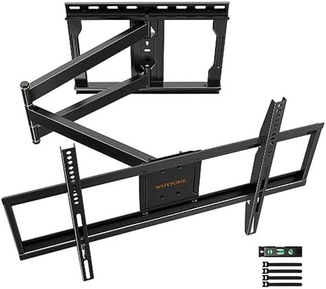 TV Wall Bracket Mount Swivel WHYFONE Long Reach Corner TV Bracket With
